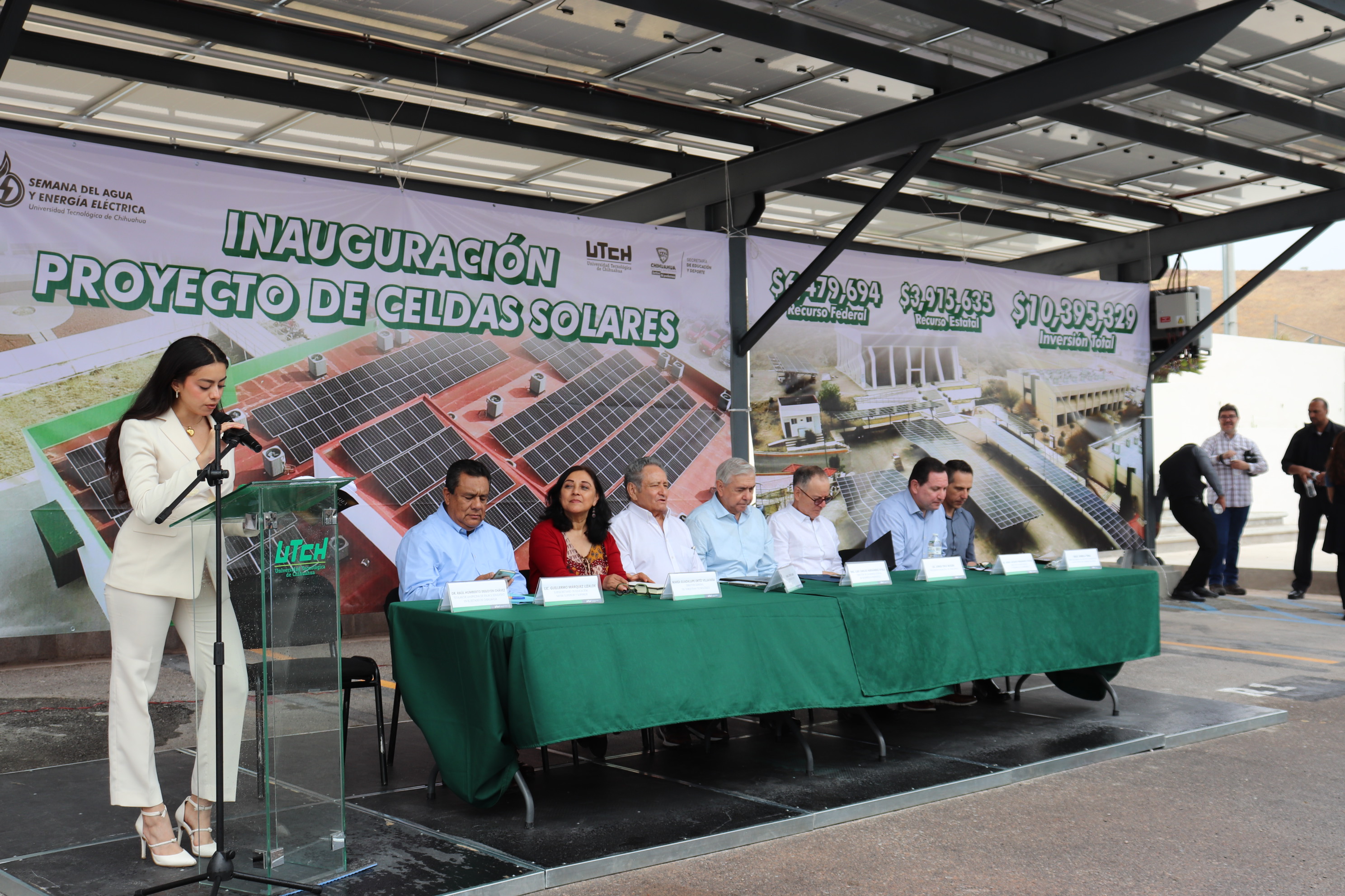Inauguran proyecto de celdas solares en la Universidad Tecnológica de ...