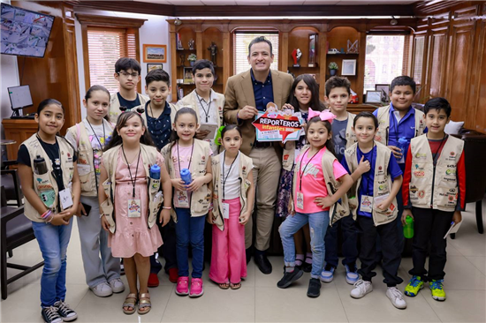 Alcalde Bonilla Comparte su Labor con Pequeños Reporteros en el Día del ...