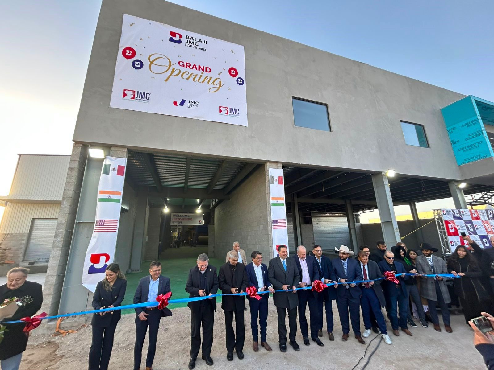 Inauguran en Juárez la primera planta de Balaji JMC Paper Mill en ...